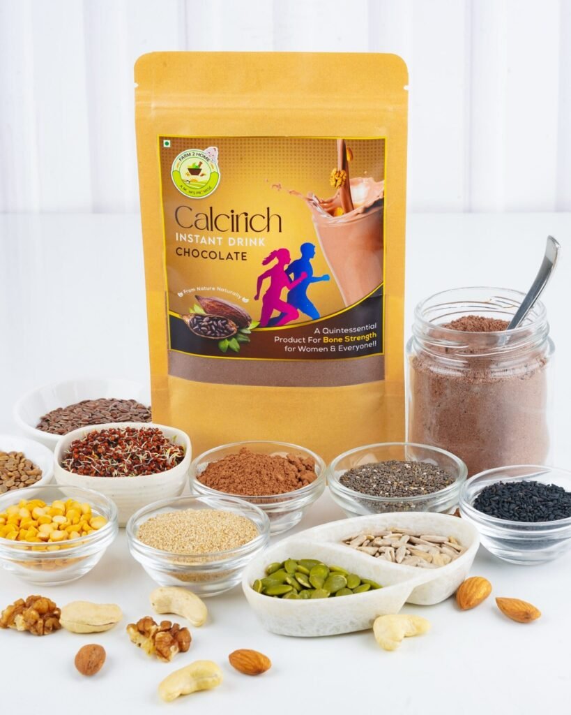 CALCIRICH INSTANT DRINK MIX - CHOCOLATE (1 Year+) (150g) - Farm 2 Home