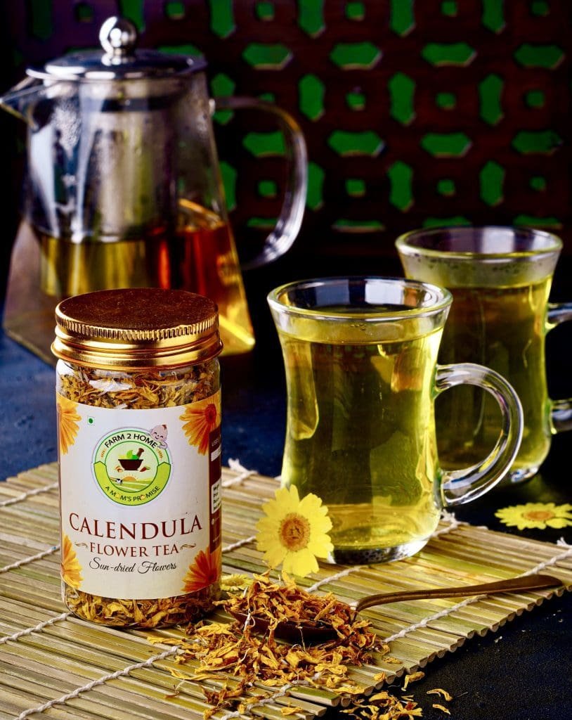 CALENDULA FLOWER TEA (25g) - Farm 2 Home