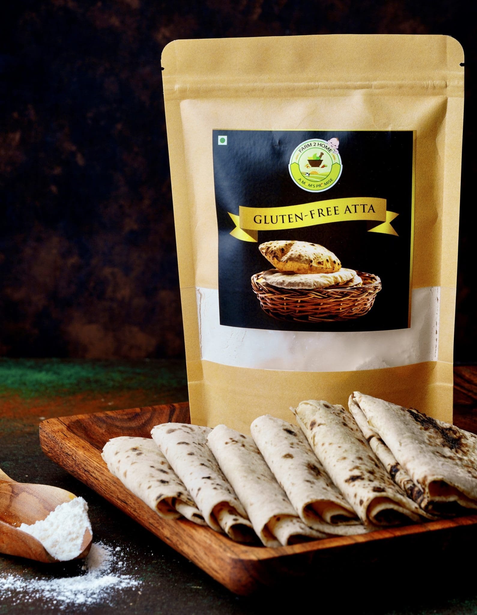 GLUTEN FREE ATTA (250g) (1 Year+) - Farm 2 Home