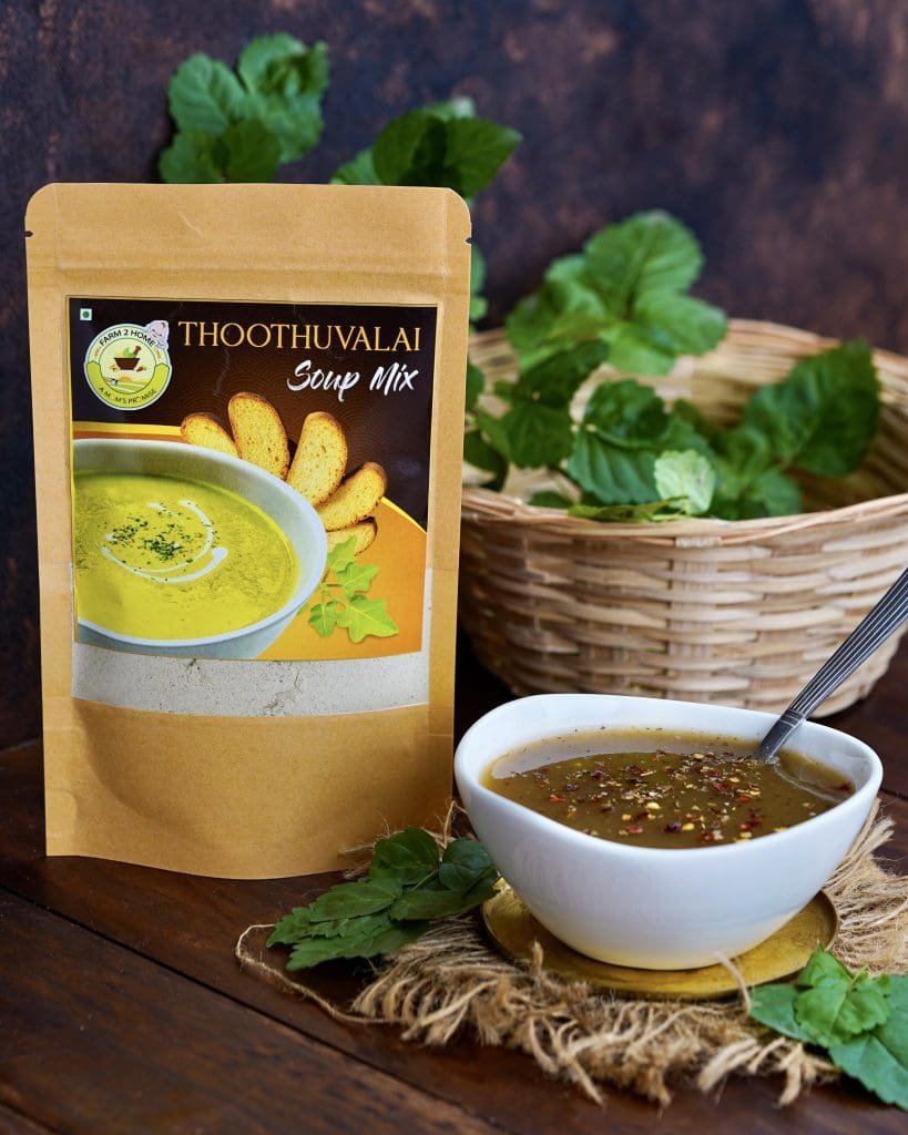 THOOTHUVALAI / THUTHUVALAI SOUP MIX (100g) - Farm 2 Home