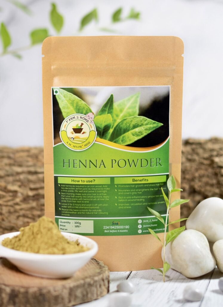 HENNA POWDER (100g) - Farm 2 Home